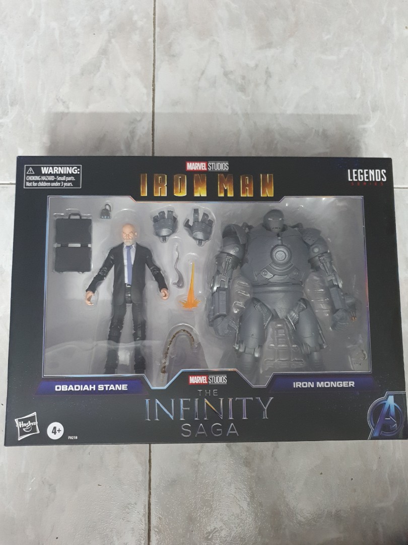 (In-hand) Obadiah Stane and Iron Monger The Infinity Saga Marvel ...
