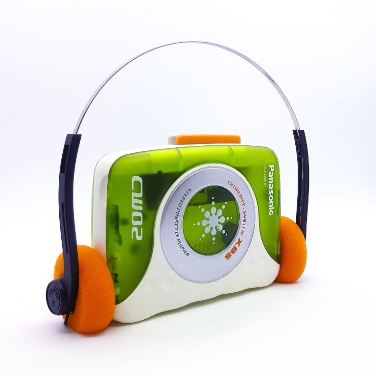 Panasonic Walkman RQ CW02 Transparent Stereo Cassette Player in ...