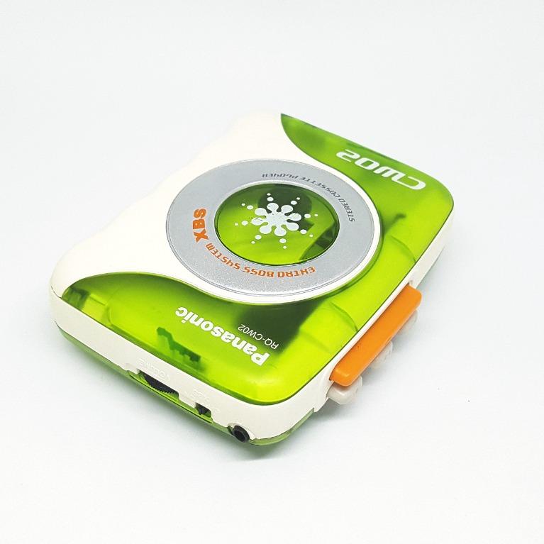 Panasonic Walkman RQ CW02 Transparent Stereo Cassette Player in ...