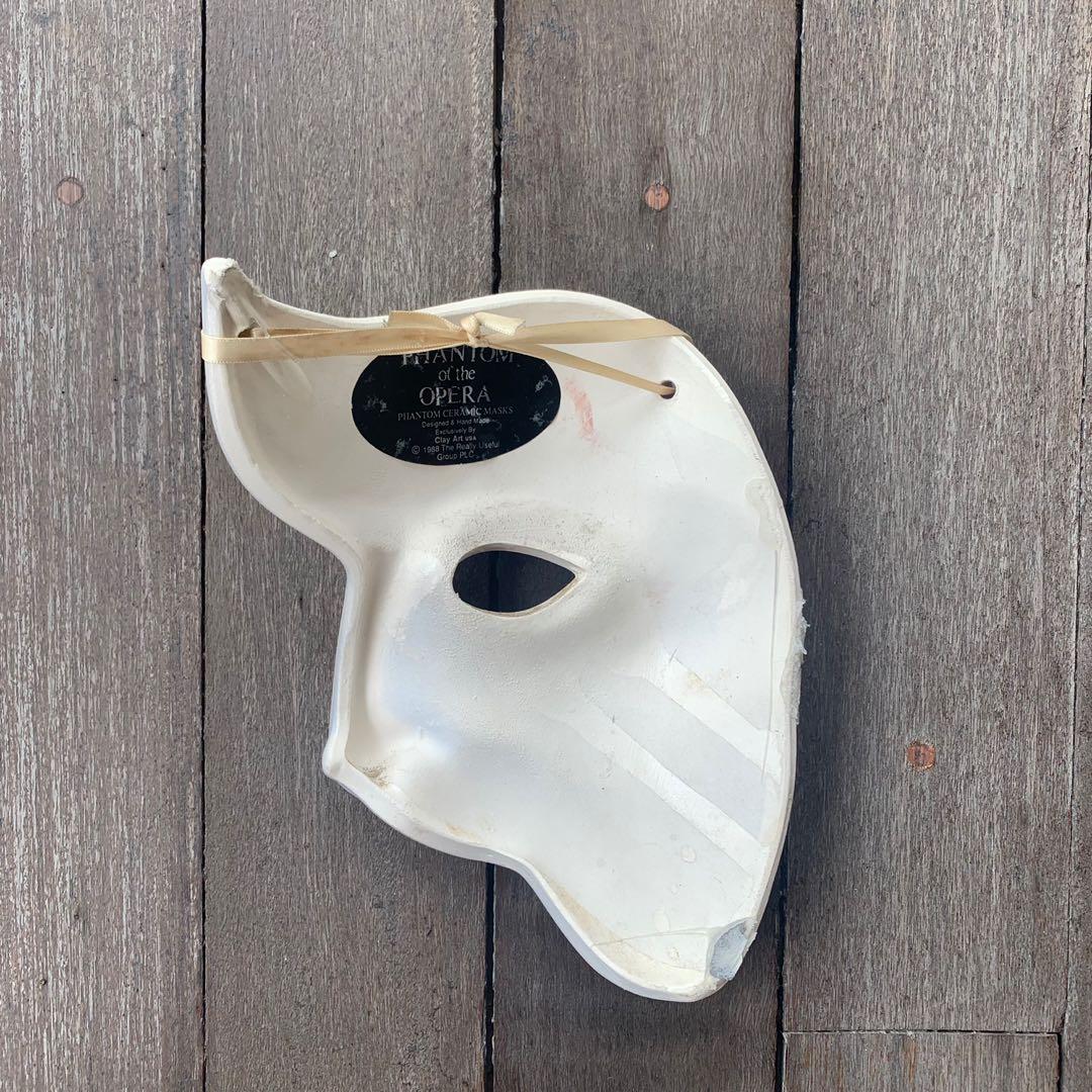 Phantom of the Opera half mask, Furniture & Home Living, Home Decor ...