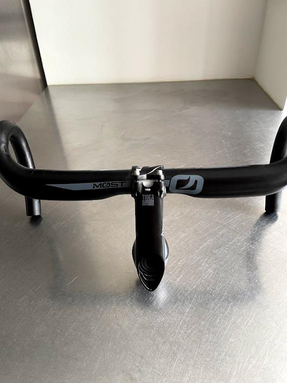 Pinarello MOST 40cm handlebar + 100mm stem, Sports Equipment, Bicycles ...