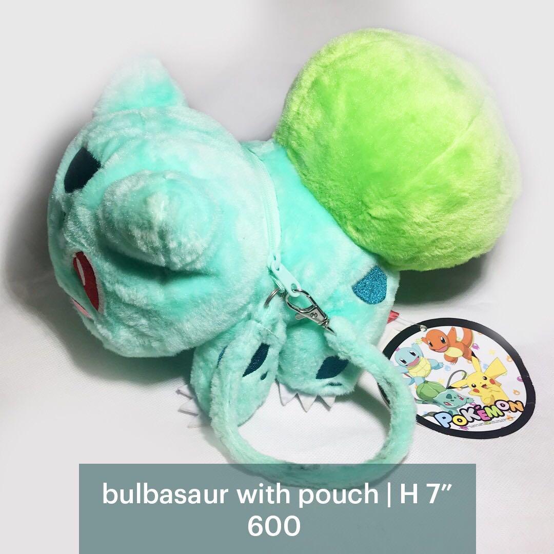 Pokemon bulbasaur plush with pouch, Hobbies & Toys, Toys & Games on ...