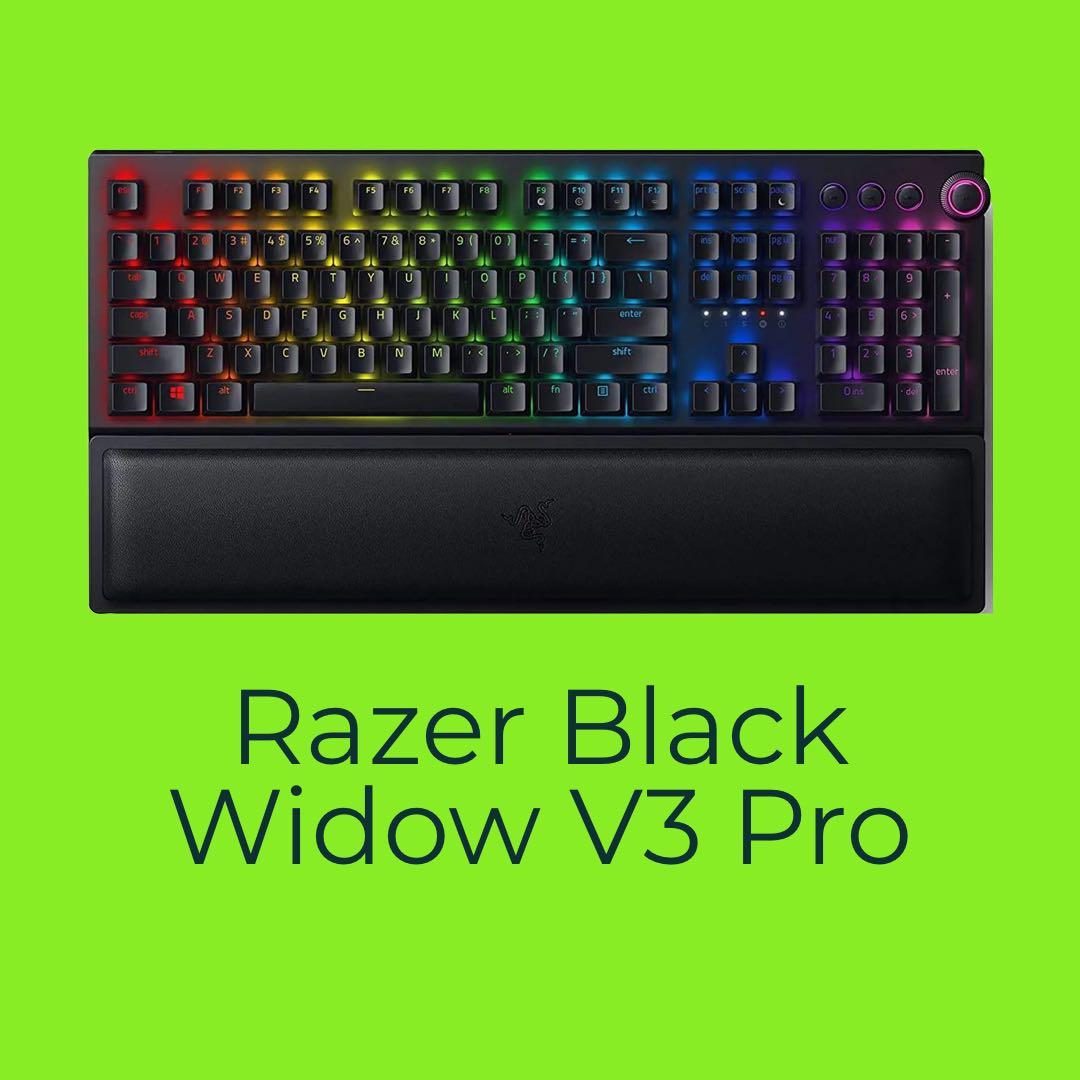 Razer Black Widow V3 Pro, Computers & Tech, Parts & Accessories ...