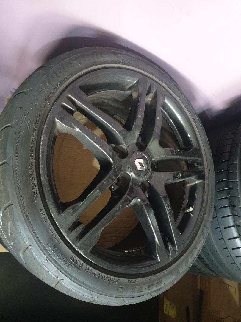 Renault wheels, Car Accessories, Tyres & Rims on Carousell