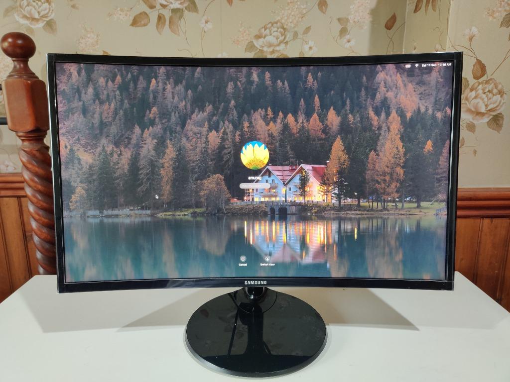 Samsung 27 inch Curved monitor CF390, Computers & Tech, Parts ...