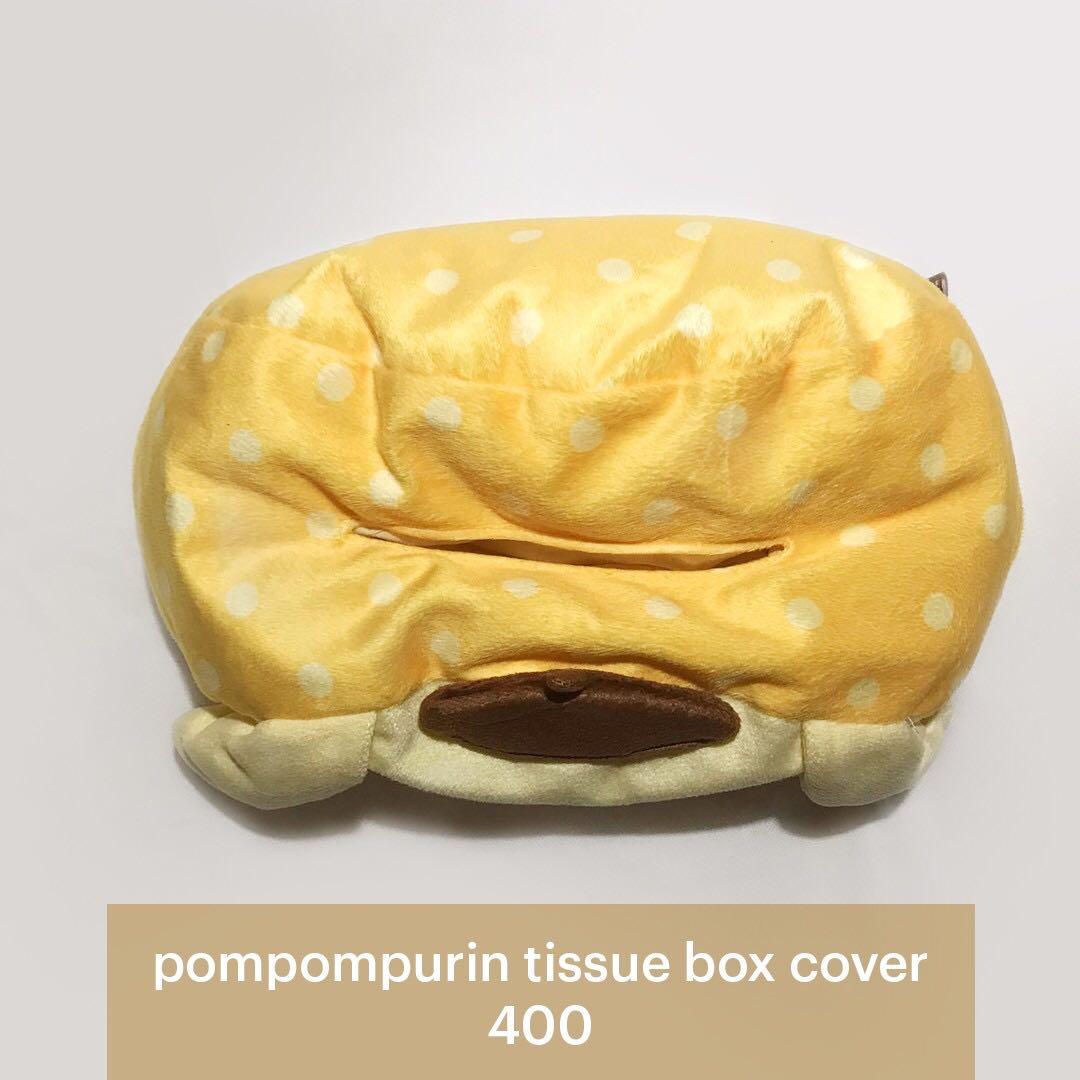 pompompurin tissue box cover, Hobbies & Toys, Toys & Games on Carousell