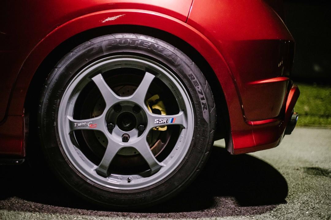 SSR Type C Rims, Car Accessories, Tyres & Rims on Carousell