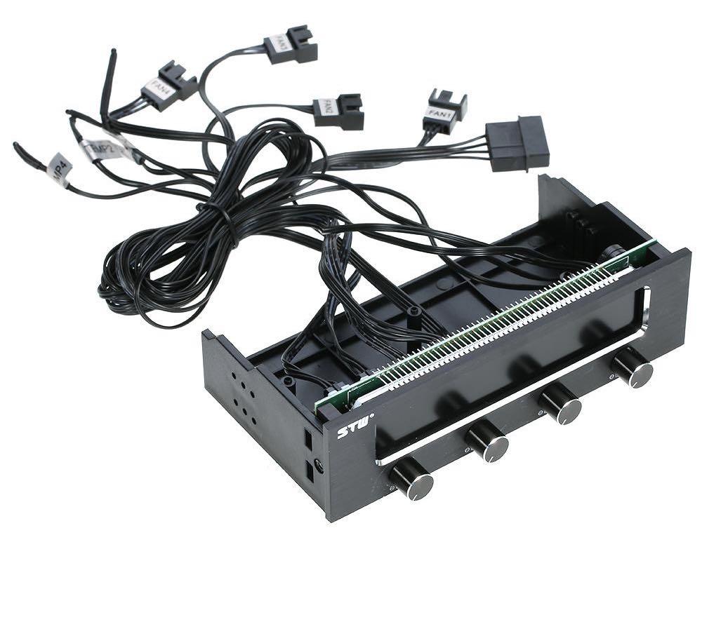 STW 4 Channel Fan Speed Controller / Temperature Sensor, Computers ...