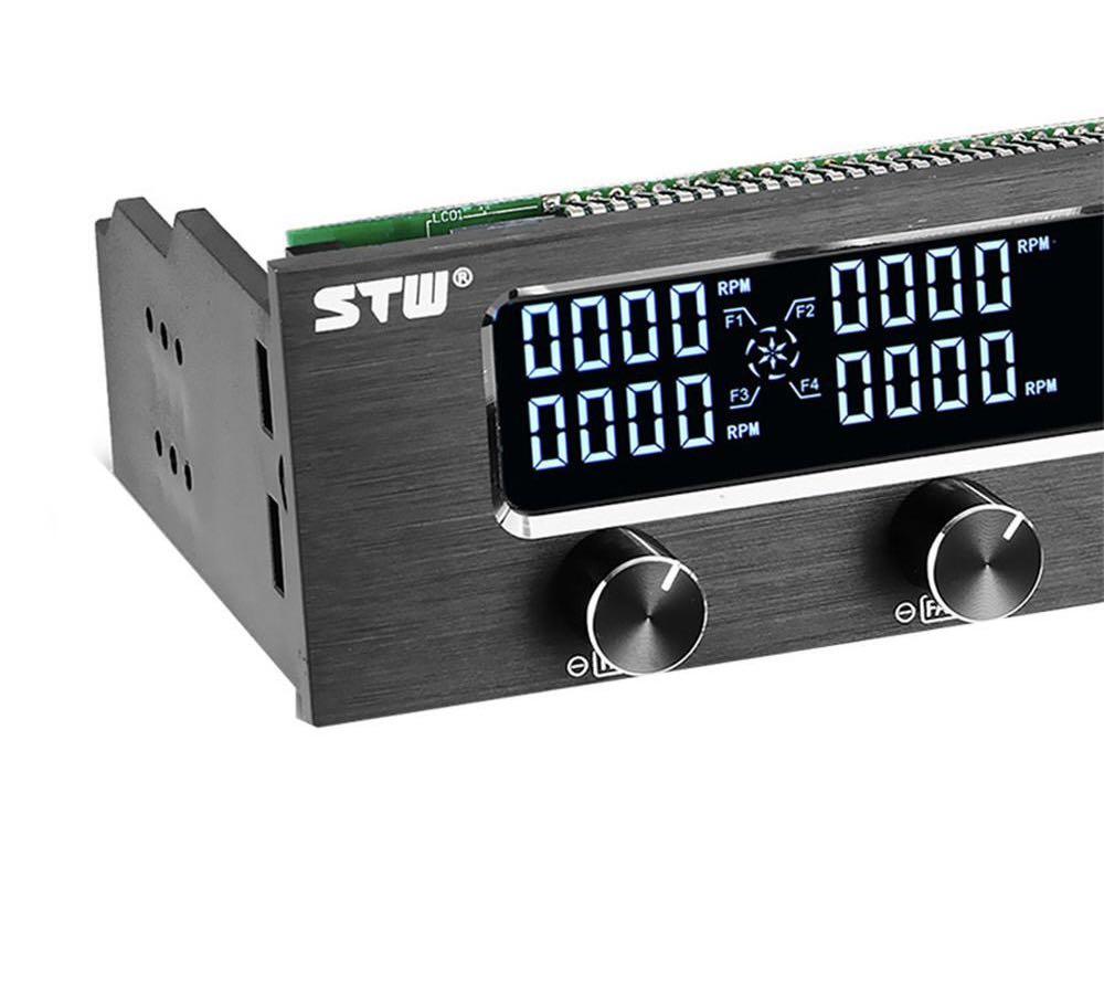 STW 4 Channel Fan Speed Controller / Temperature Sensor, Computers ...