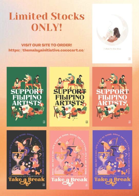 Support Filipino Artist Art Print, Hobbies & Toys, Stationary & Craft ...