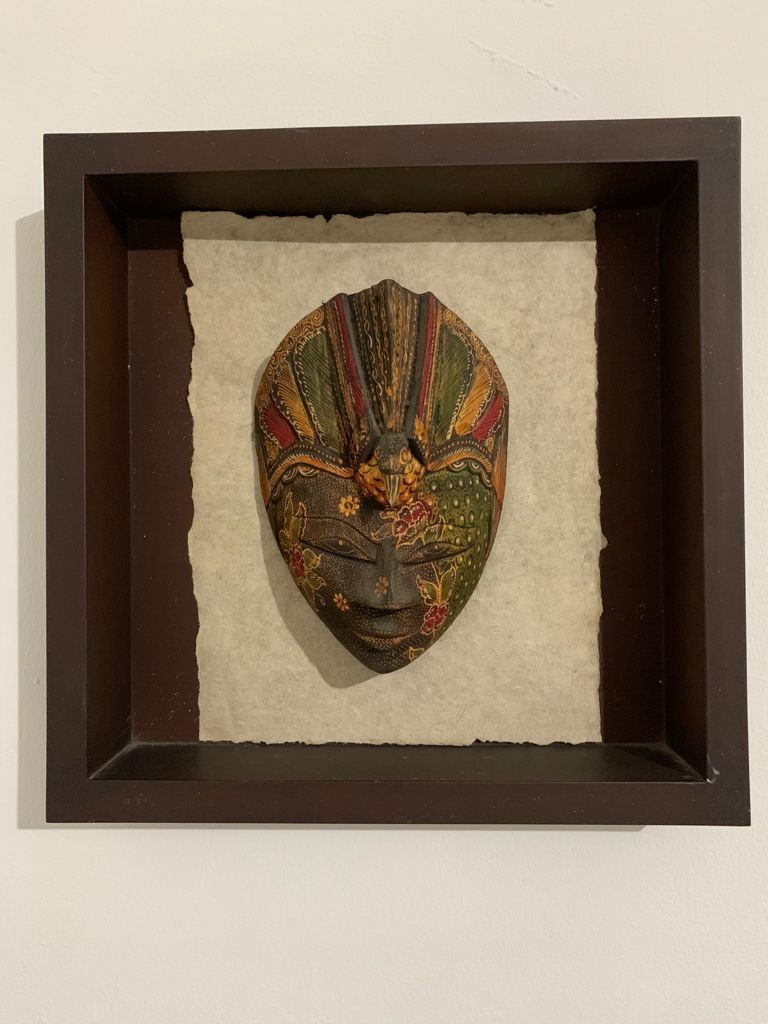 Topeng Pria Tradisional, Desain & Kerajinan Tangan, Karya Seni di Carousell