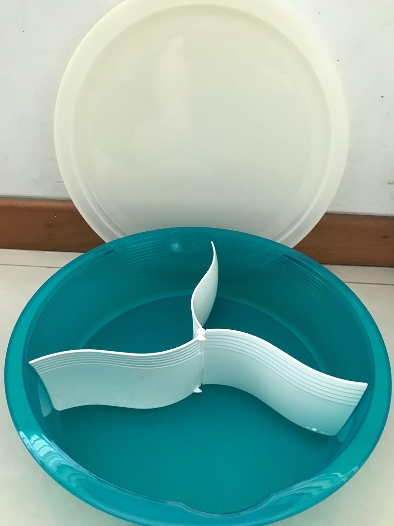 Tupperware Container with divider , Furniture & Home Living ...