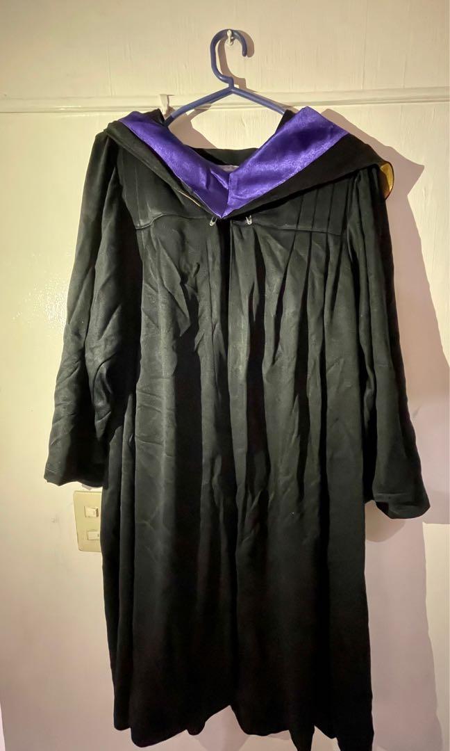 UST Complete Black Toga Academic Gown, Women's Fashion, Dresses & Sets ...