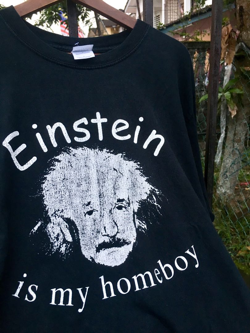 Vintage Albert Einstein, Men's Fashion, Tops & Sets, Tshirts & Polo ...