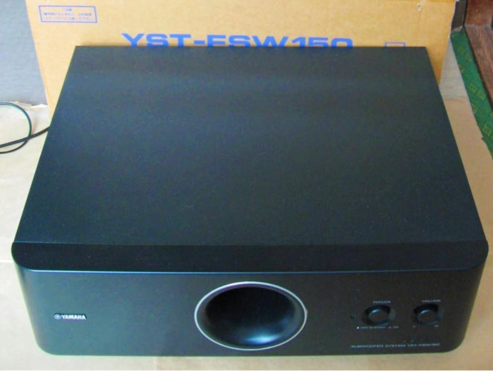 Yamaha YST-FSW150 Ultra-compact powered subwoofer, Audio, Soundbars ...