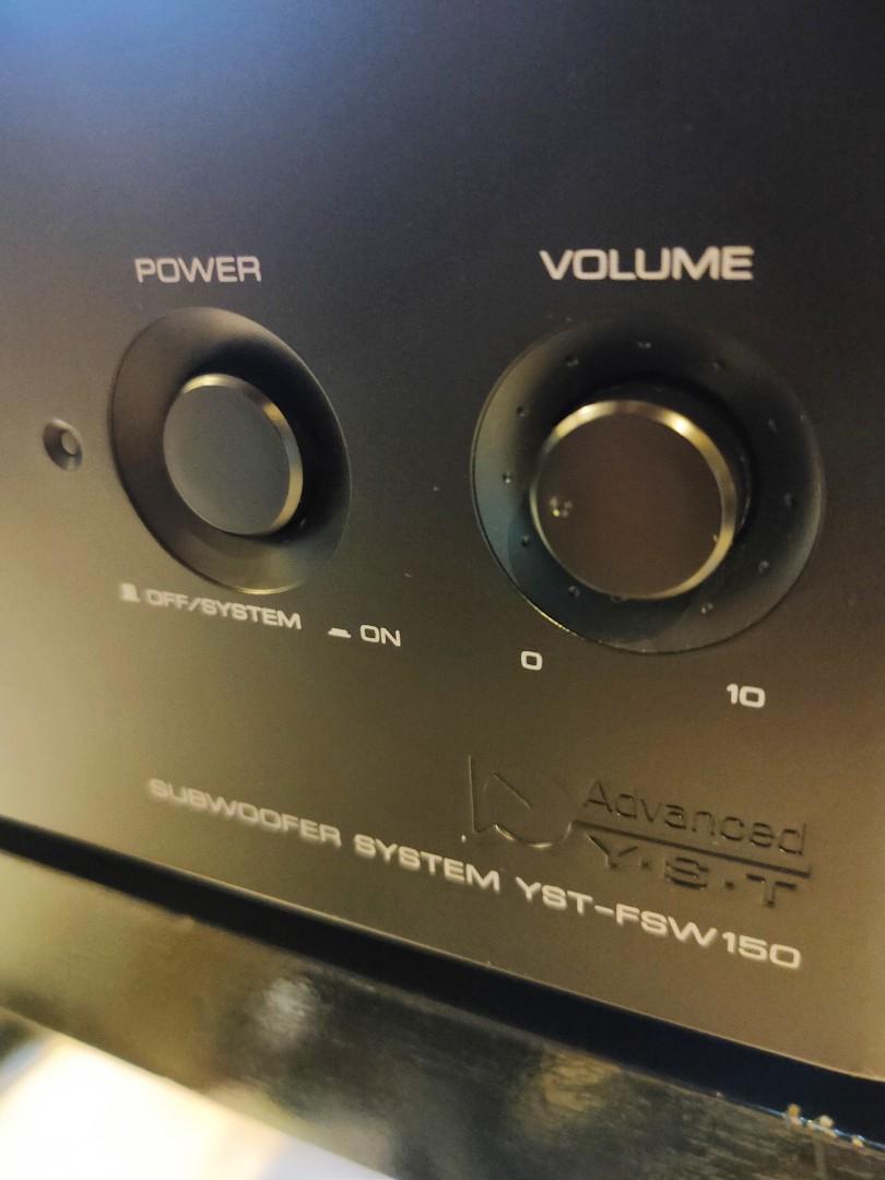 Yamaha YST-FSW150 Ultra-compact powered subwoofer, Audio, Soundbars, Speakers & Amplifiers on ...