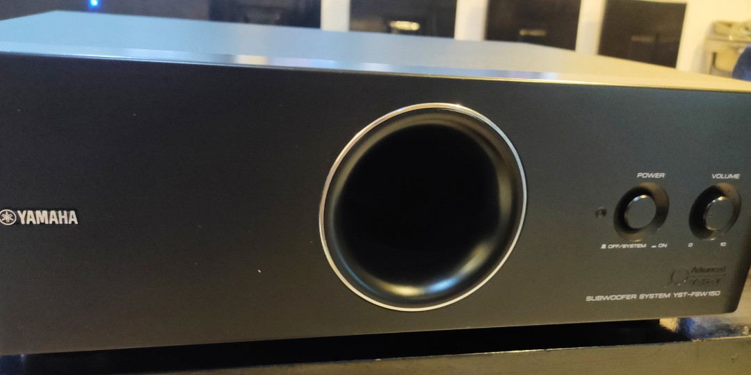Yamaha YST-FSW150 Ultra-compact powered subwoofer, Audio, Soundbars, Speakers & Amplifiers on ...