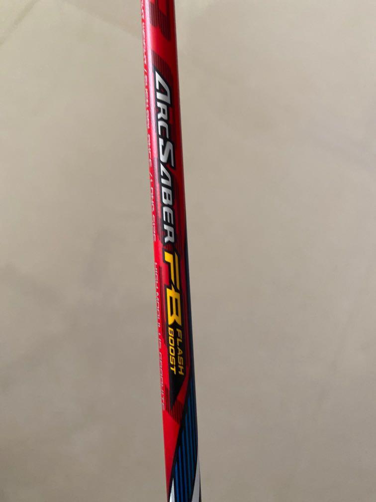 Yonex ArcSaber Flash Boost SP, Sports Equipment, Other Sports Equipment ...