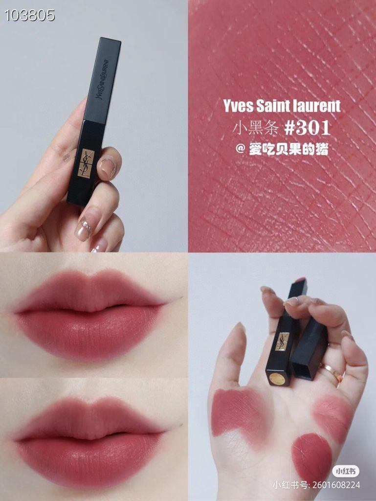 YSL聖羅蘭小黑管口紅 唇膏301, 美容＆個人護理, 健康及美容 - 皮膚護理, 化妝品 - Carousell