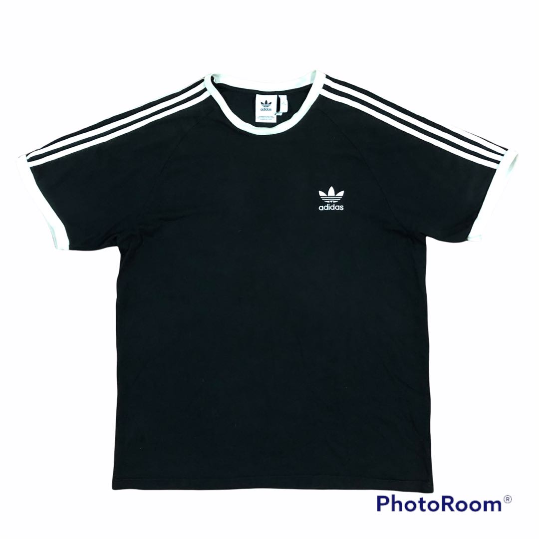 Adidas Three lines, Men's Fashion, Tops & Sets, Tshirts & Polo Shirts ...