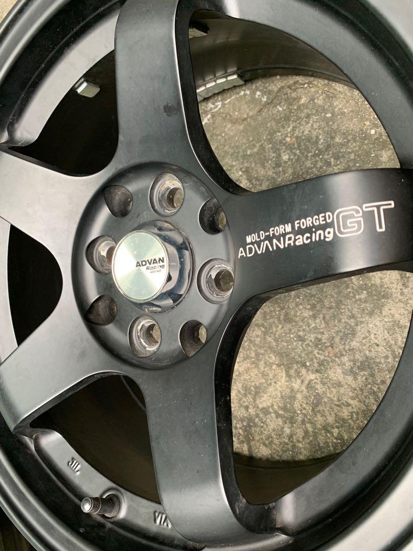 Advan Racing Mags, Car Parts & Accessories, Mags and Tires on Carousell