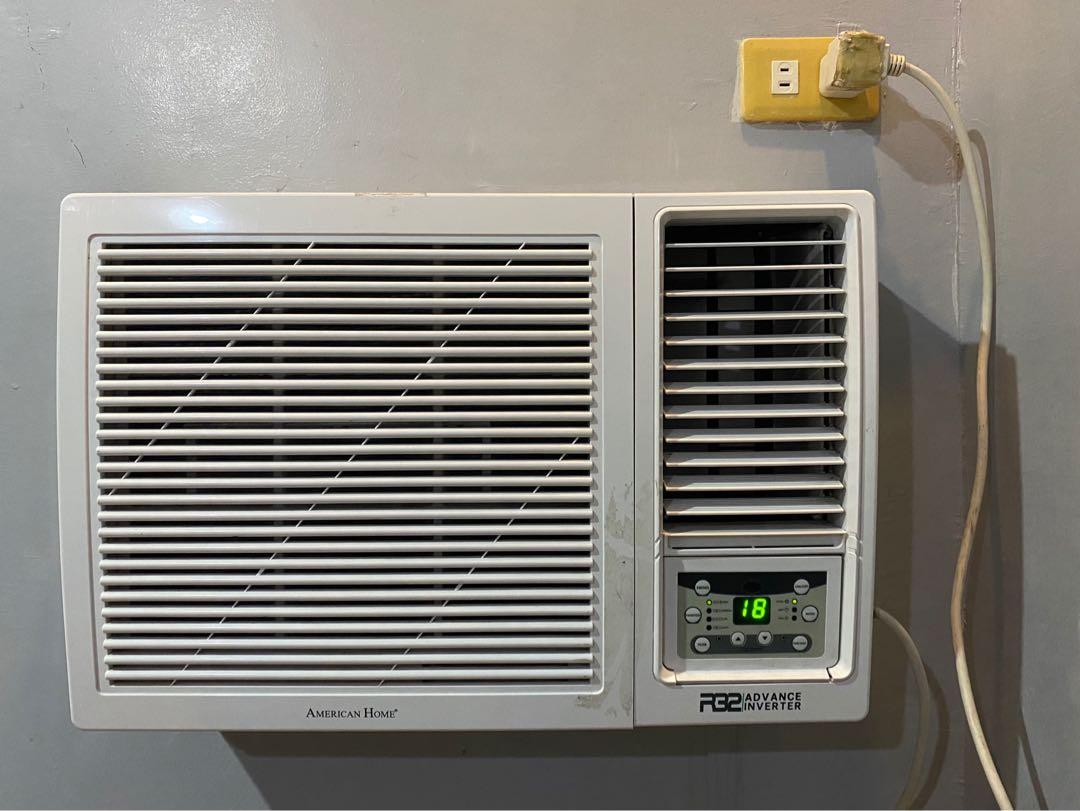 American Home 1 HP window type inverter aircon with remote, TV & Home ...