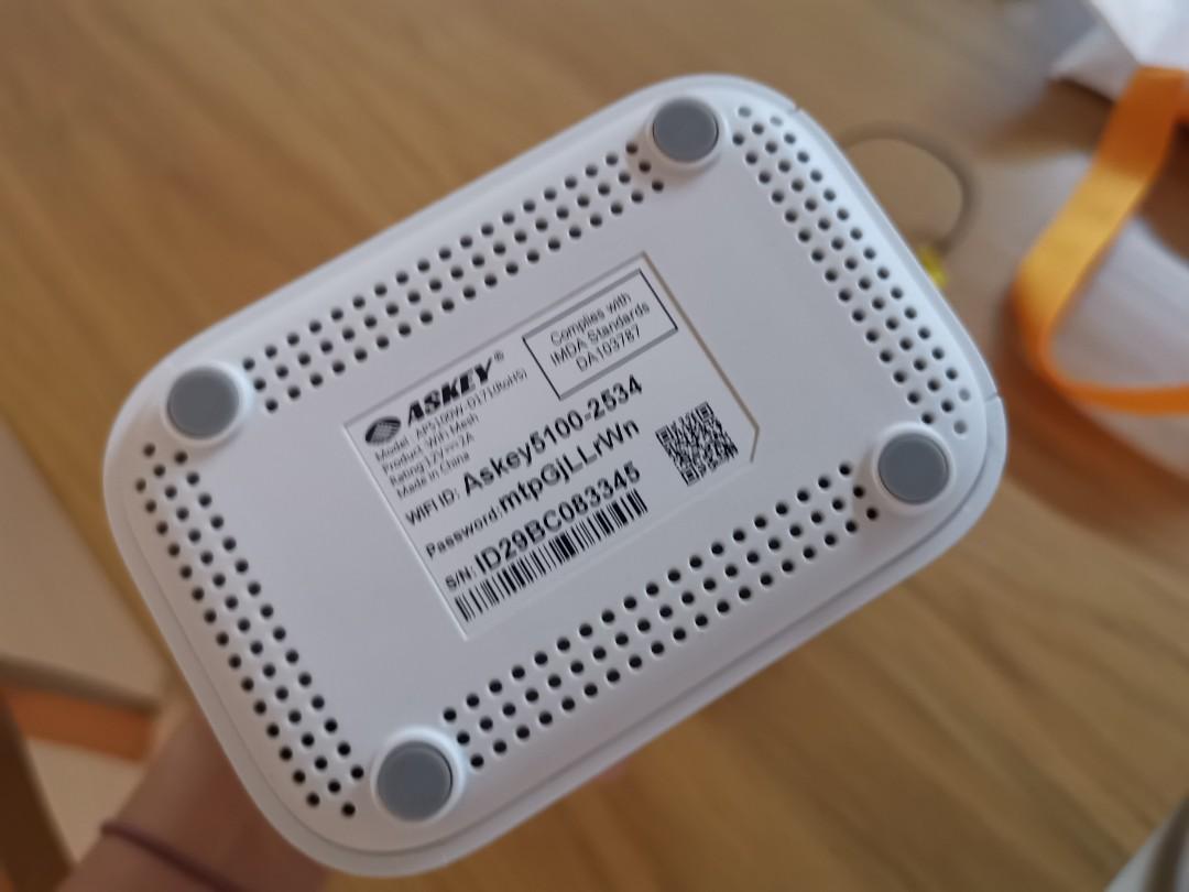 Askey WiFi Mesh, TV & Home Appliances, Electrical, Adaptors & Sockets ...