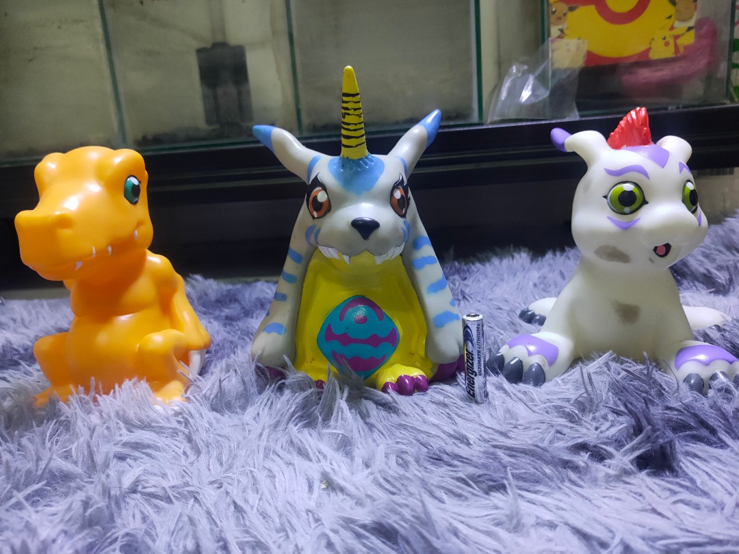 BIG SIZE Digimon Figure Coin Bank Original, Hobbies & Toys ...