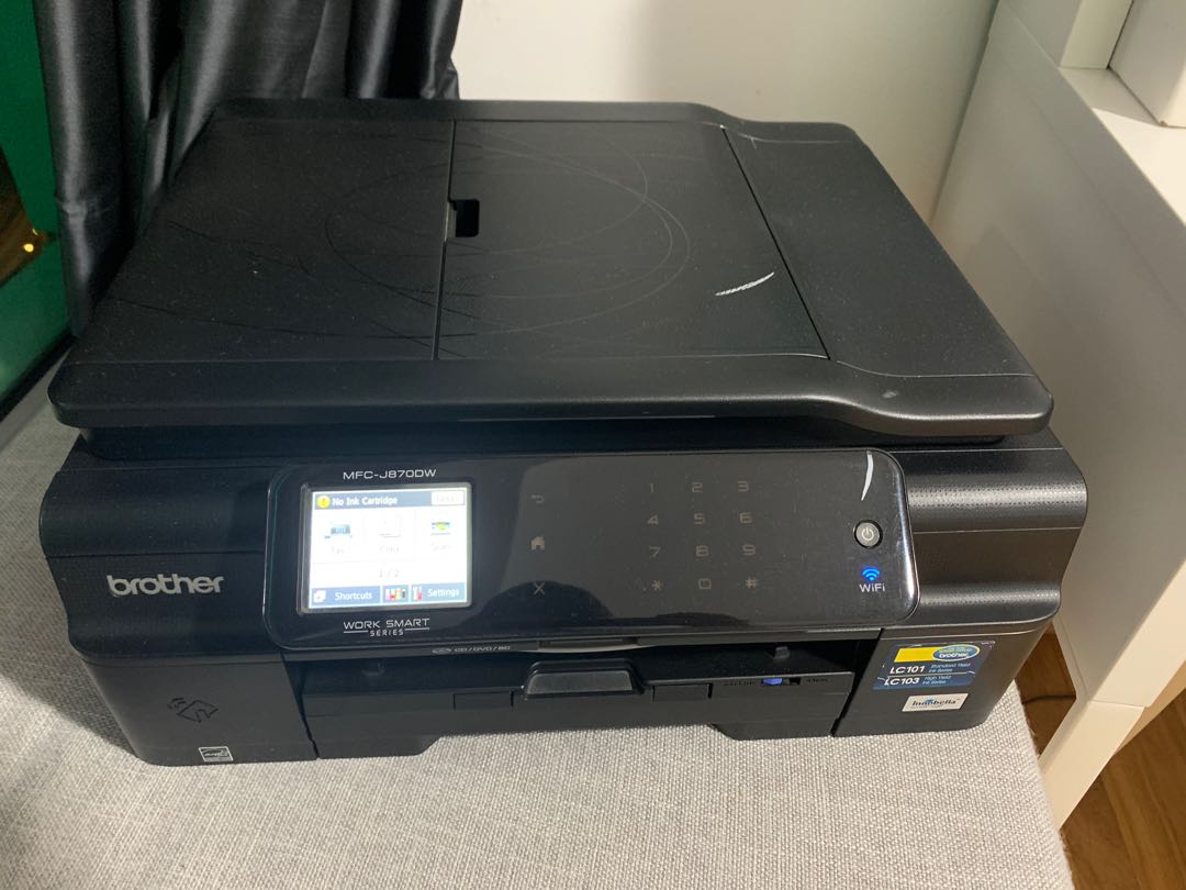 Brother Wireless Color Inkjet Printer/Scanner/Copier, Computers & Tech ...
