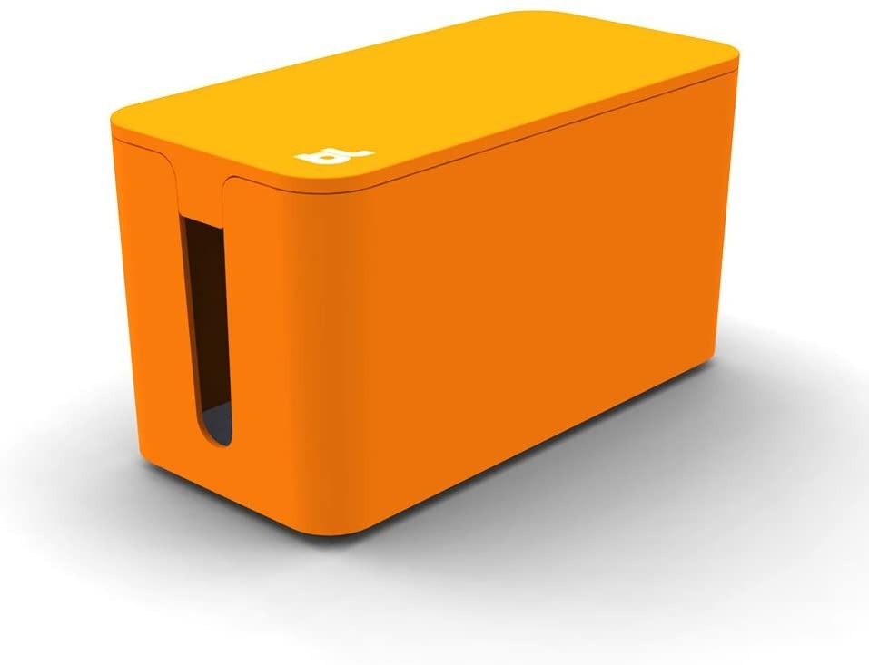 CableBox Mini Orange - Cable Management - Small Surge Protector ...