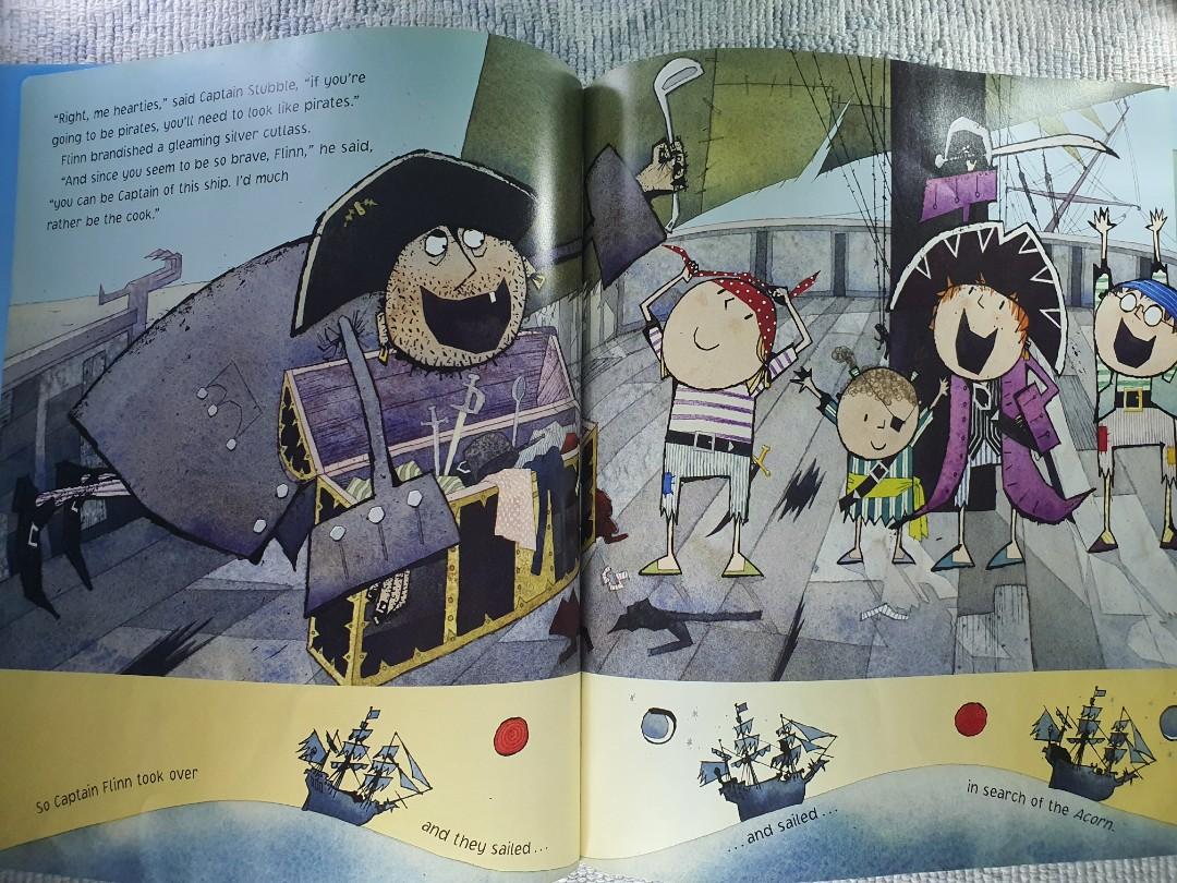 Captain Flinn and the Pirate Dinosaurs, Hobbies & Toys, Books ...