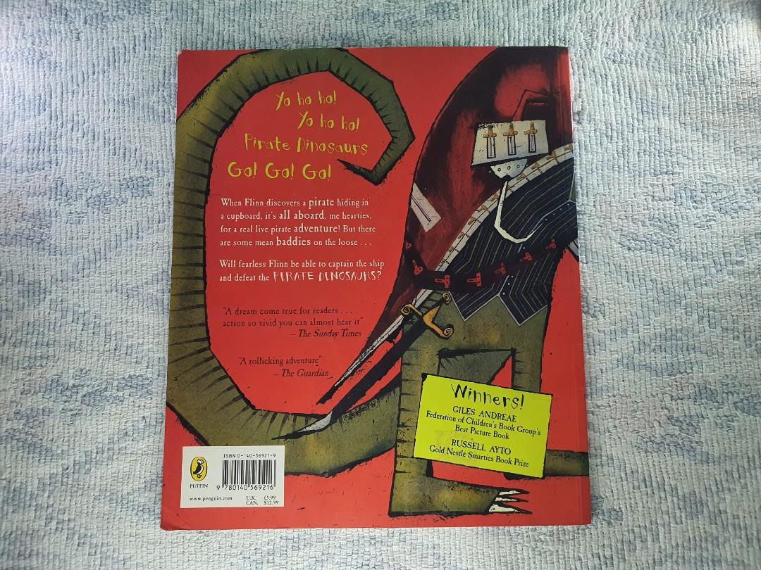 Captain Flinn and the Pirate Dinosaurs, Hobbies & Toys, Books ...