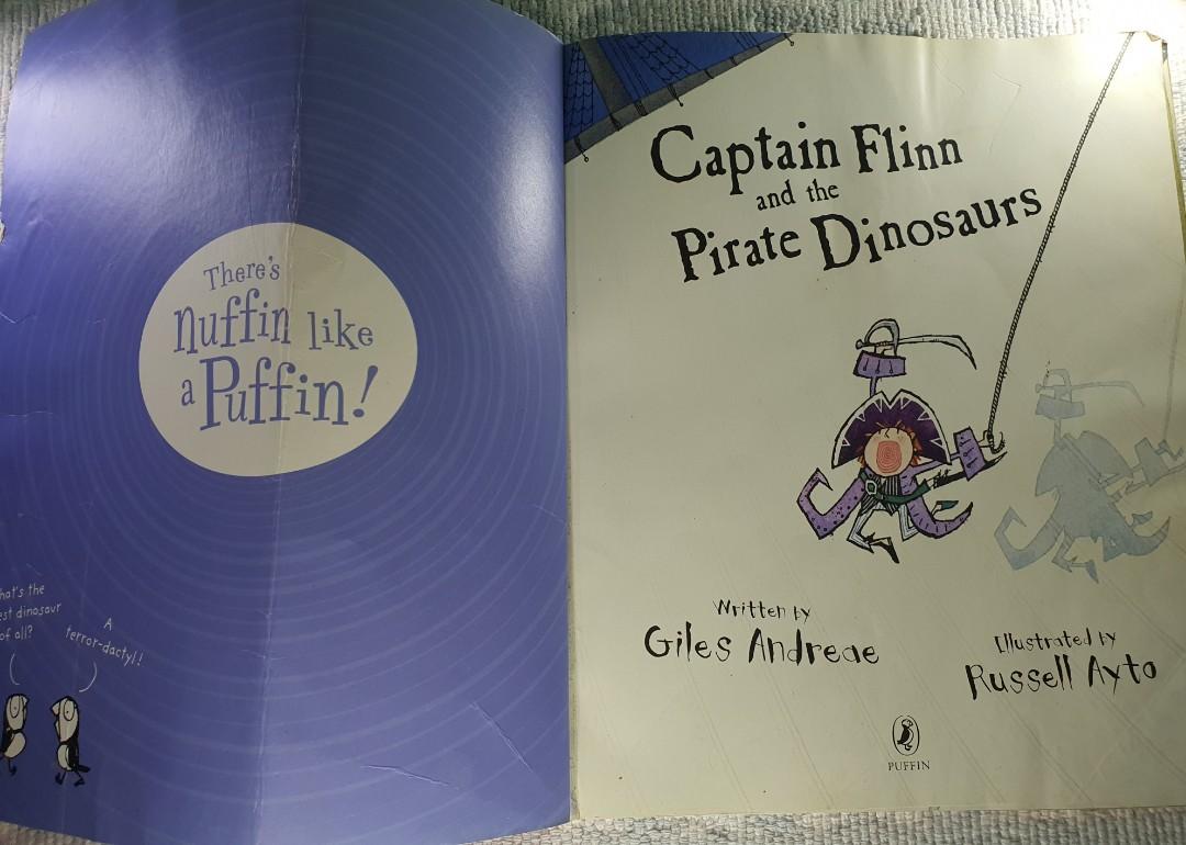 Captain Flinn and the Pirate Dinosaurs, Hobbies & Toys, Books & Magazines, Children's Books on ...