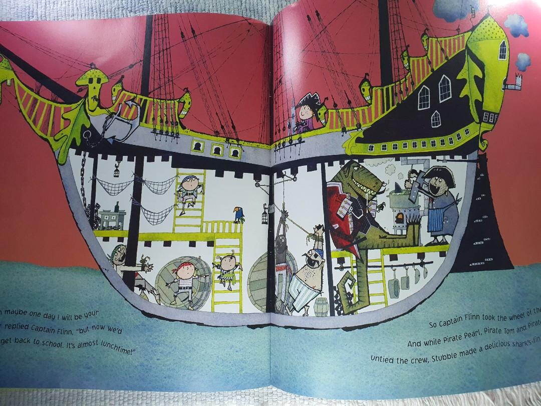 Captain Flinn and the Pirate Dinosaurs, Hobbies & Toys, Books ...