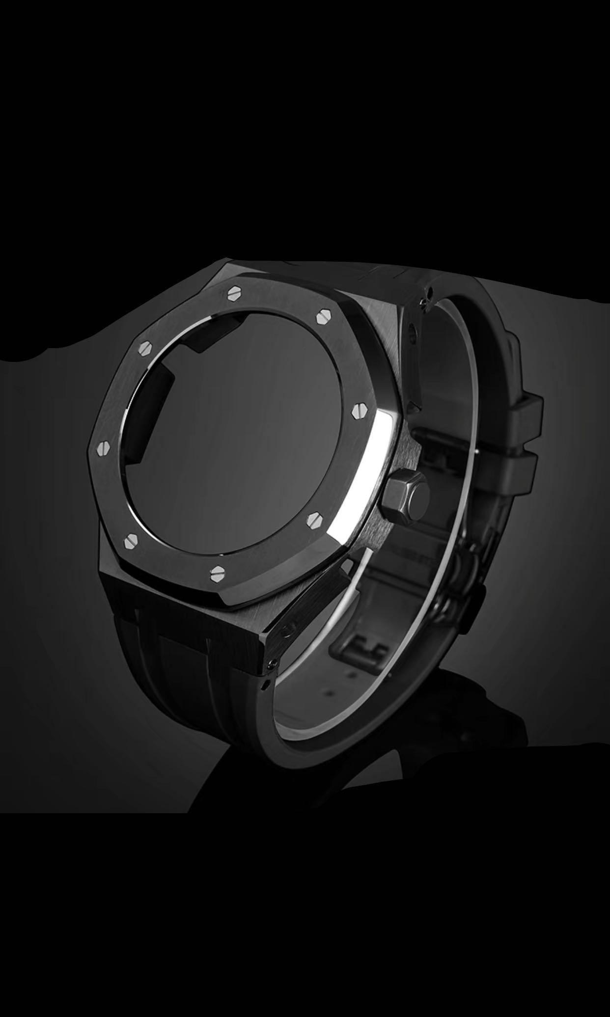 Casioak Ap diver mod black Version combi ga2100 ga2110 ga-2100 ga-2110 ...