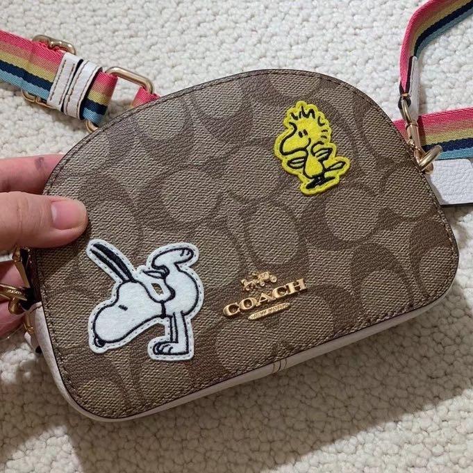 Coach X Snoopy Small Camera Bag, Women's Fashion, Bags & Wallets, Cross ...