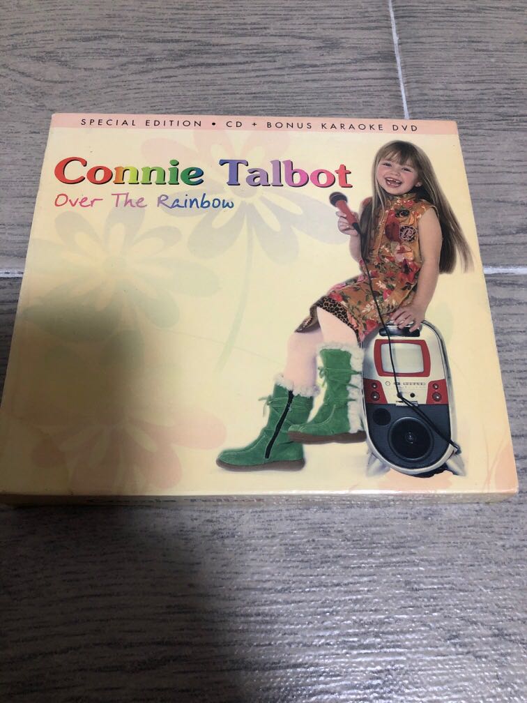 CONNIE TALBOT OVER THE RAINBOW CD + DVD, 興趣及遊戲, 收藏品及紀念品, 明星周邊 - Carousell