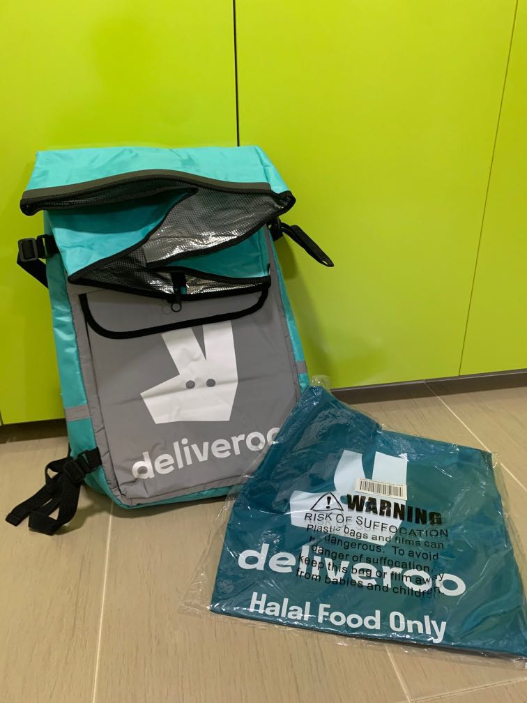 Deliveroo Backpack, Motorcycles, Motorcycle Accessories on Carousell