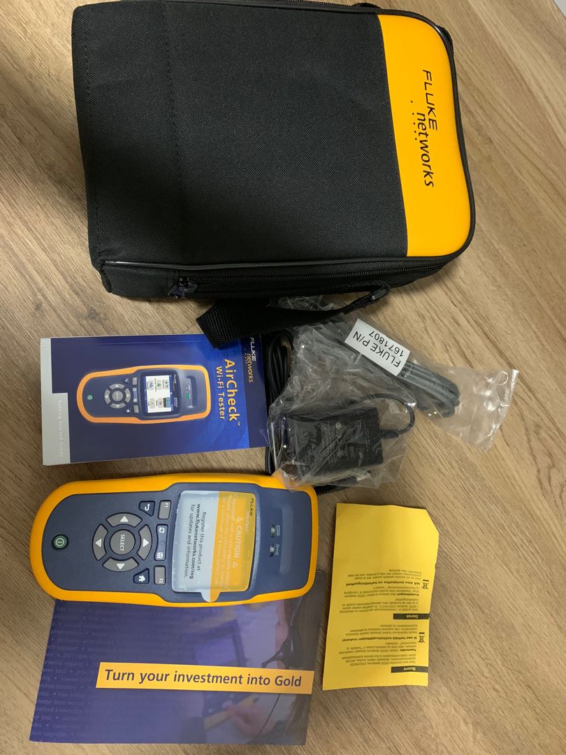 Fluke Networks Air Check Wifi Tester, Computers & Tech, Parts ...