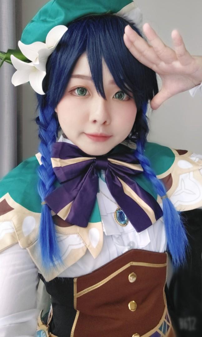 Genshin Impact Venti Cosplay Set, Hobbies & Toys, Toys & Games on Carousell