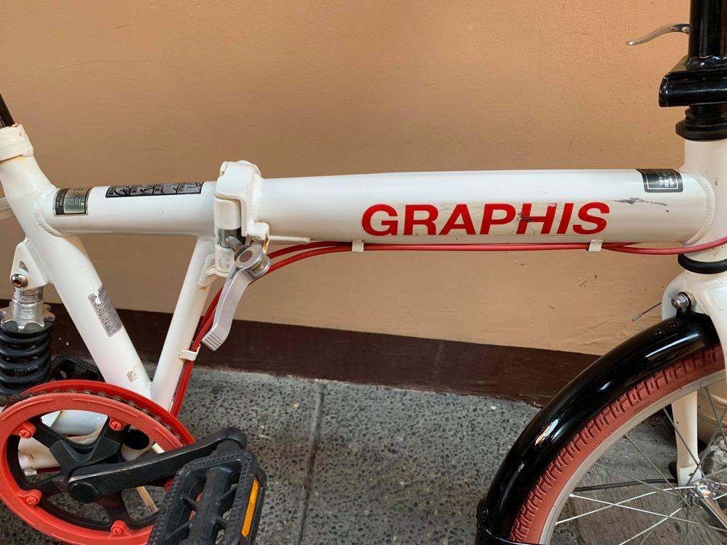 Graphis Japan Folding Bike 20", Sports Equipment, Bicycles & Parts ...