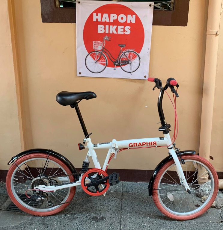 Graphis Japan Folding Bike 20", Sports Equipment, Bicycles & Parts ...
