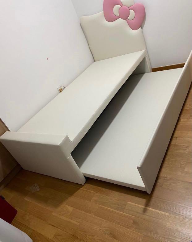 Hello Kitty Bed Frame, Furniture & Home Living, Furniture, Bed Frames ...