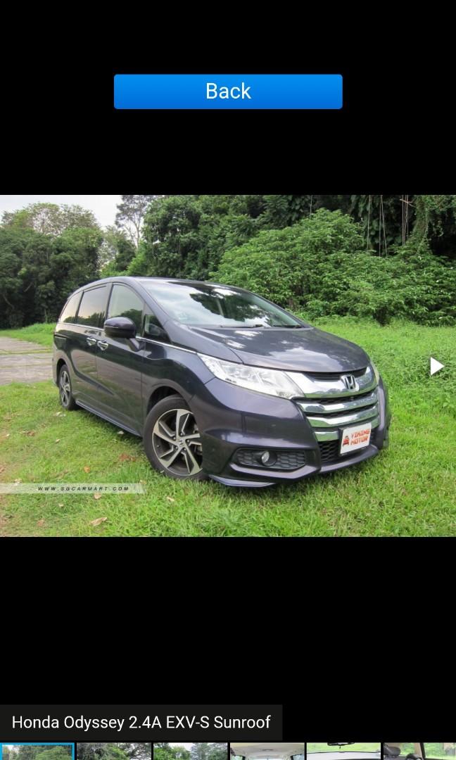 Honda Odyssey EXV-S Auto, Cars, Used Cars on Carousell