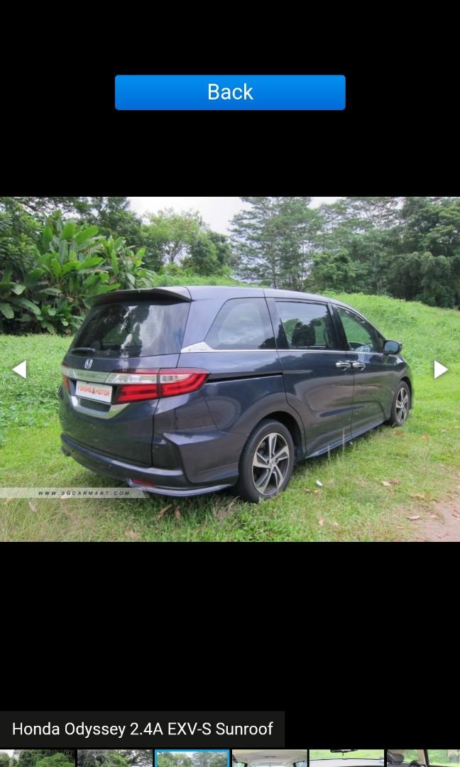 Honda Odyssey EXV-S Auto, Cars, Used Cars on Carousell