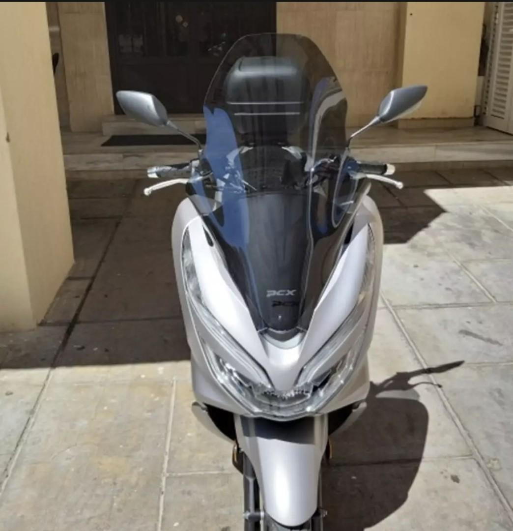 Honda Pcx 150 windshield motorcycle bike wind shield helmet accessories ...