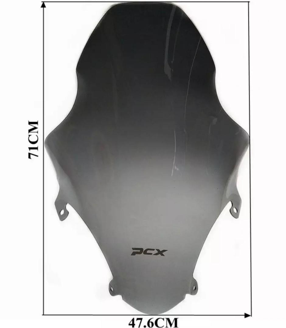 Honda Pcx 150 windshield motorcycle bike wind shield helmet accessories ...