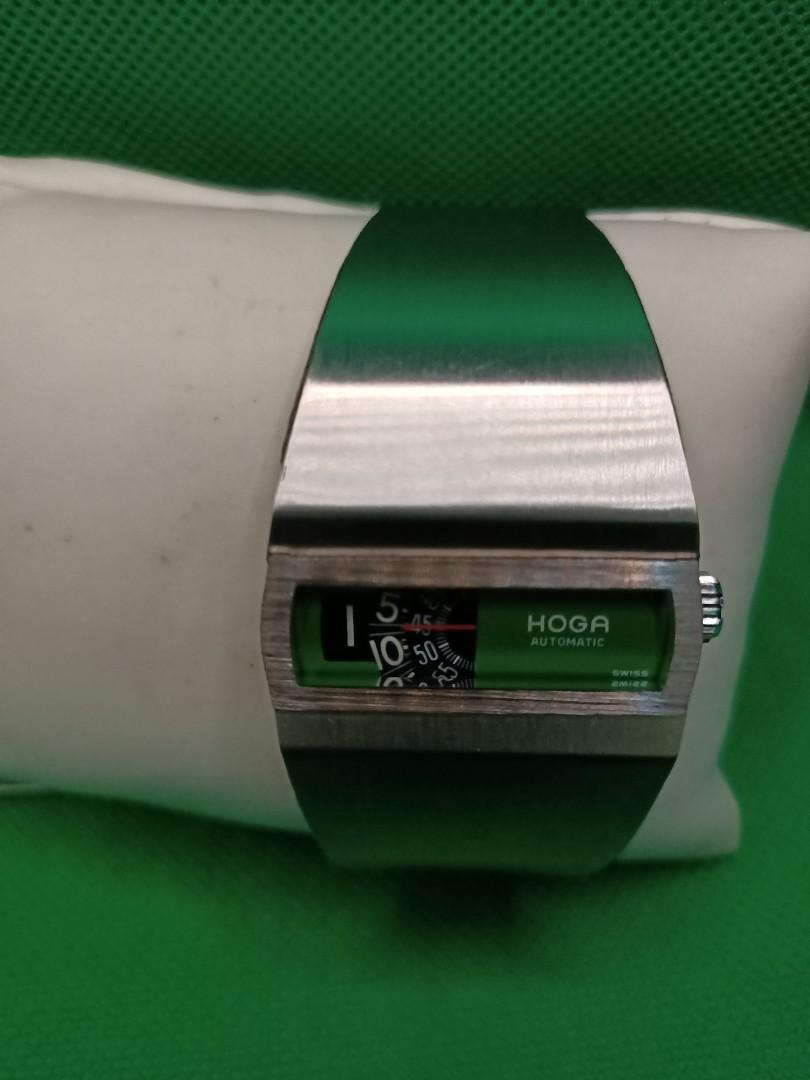 HOGA direct time Swiss automatic vintage, Luxury, Watches on Carousell