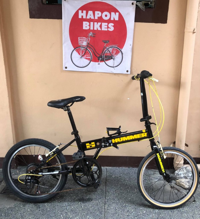 Hummer Japan Folding Bike 20", Sports Equipment, Bicycles & Parts ...