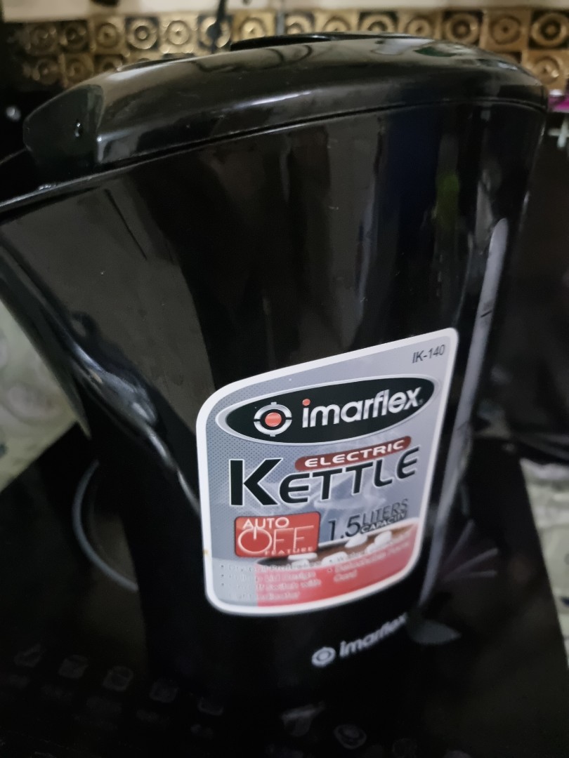 Imarflex IK-140 Electric Water Kettle 1.5L, TV & Home Appliances, Water ...